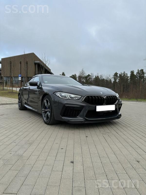 Pelēks BMW M8 2020 Jelgava, ar dzinēja tilpumu 4.40 L un nobraukumu 79 tūkst. km par 97700 €, foto 1 vietnē AUTOMOTO.COM.LV
