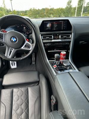 Grey BMW M8 2020 in Jelgava, with an engine capacity of 4.40 L and mileage of 79 thousand km for 97700 €, photo 5 on AUTOMOTO.COM.LV