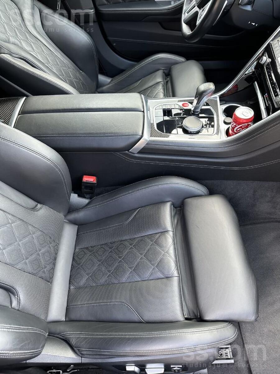 Grey BMW M8 2020 in Jelgava, with an engine capacity of 4.40 L and mileage of 79 thousand km for 97700 €, photo 6 on AUTOMOTO.COM.LV