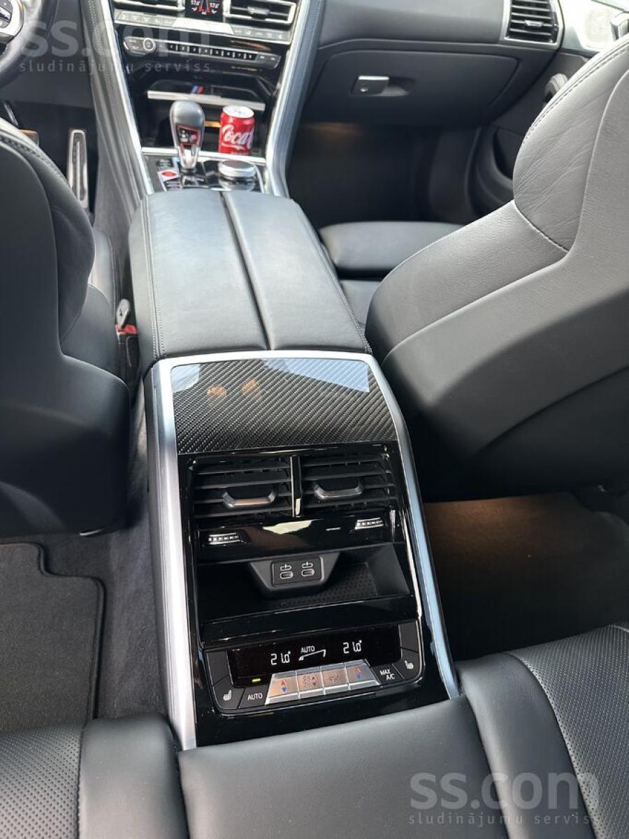 Grey BMW M8 2020 in Jelgava, with an engine capacity of 4.40 L and mileage of 79 thousand km for 97700 €, photo 8 on AUTOMOTO.COM.LV