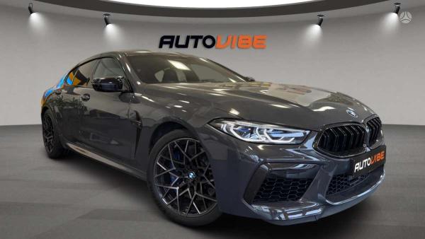 Grey BMW M8 2021 in Vilnius, with an engine capacity of 4.40 L and mileage of 41 thousand km for 67777 €, photo 2 on AUTOMOTO.COM.LV
