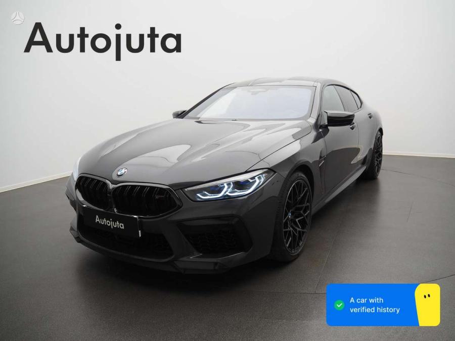 Pelēks BMW M8 2021 Viļņa, ar dzinēja tilpumu 4.40 L un nobraukumu 45 tūkst. km par 84900 €, foto 1 vietnē AUTOMOTO.COM.LV