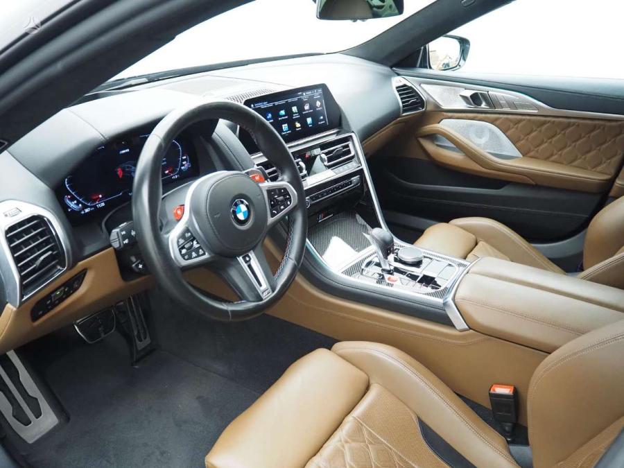 Pelēks BMW M8 2021 Viļņa, ar dzinēja tilpumu 4.40 L un nobraukumu 45 tūkst. km par 84900 €, foto 10 vietnē AUTOMOTO.COM.LV