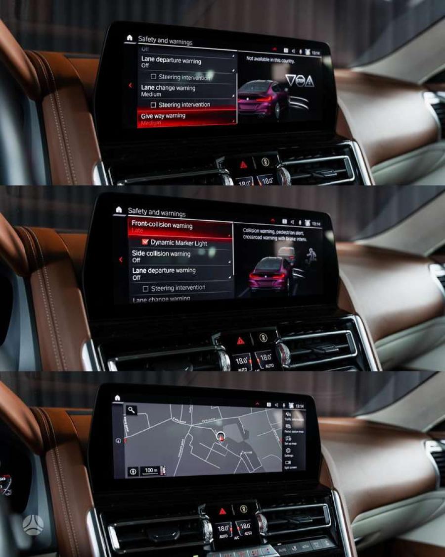 Красный БМВ M8 2021 в Вильнюс, объемом двигателя 4.40 л и пробегом 28 тыс. км за 103999 €, фото 24 на AUTOMOTO.COM.LV
