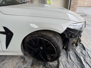 White BMW M8 2020 in Taurage, with an engine capacity of 4.40 L and mileage of 62 thousand km for 37000 €, photo 12 on AUTOMOTO.COM.LV