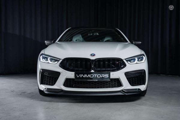 Balts BMW M8 2022 Viļņa, ar dzinēja tilpumu 4.40 L un nobraukumu 49 tūkst. km par 57999 €, foto 2 vietnē AUTOMOTO.COM.LV