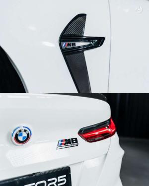 White BMW M8 2022 in Vilnius, with an engine capacity of 4.40 L and mileage of 49 thousand km for 57999 €, photo 12 on AUTOMOTO.COM.LV