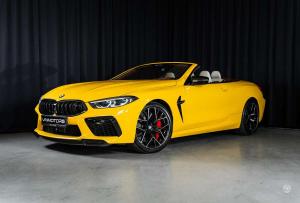 BMW M8 2022 Viļņa vietnē Dzeltens BMW M8 2022 Viļņa, ar dzinēja tilpumu 4.40 L un nobraukumu 48 tūkst. km par 99999 €, foto 1 vietnē AUTOMOTO.COM.LV