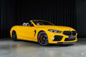 Yellow BMW M8 2022 in Vilnius, with an engine capacity of 4.40 L and mileage of 48 thousand km for 99999 €, photo 4 on AUTOMOTO.COM.LV