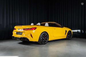 Yellow BMW M8 2022 in Vilnius, with an engine capacity of 4.40 L and mileage of 48 thousand km for 99999 €, photo 12 on AUTOMOTO.COM.LV