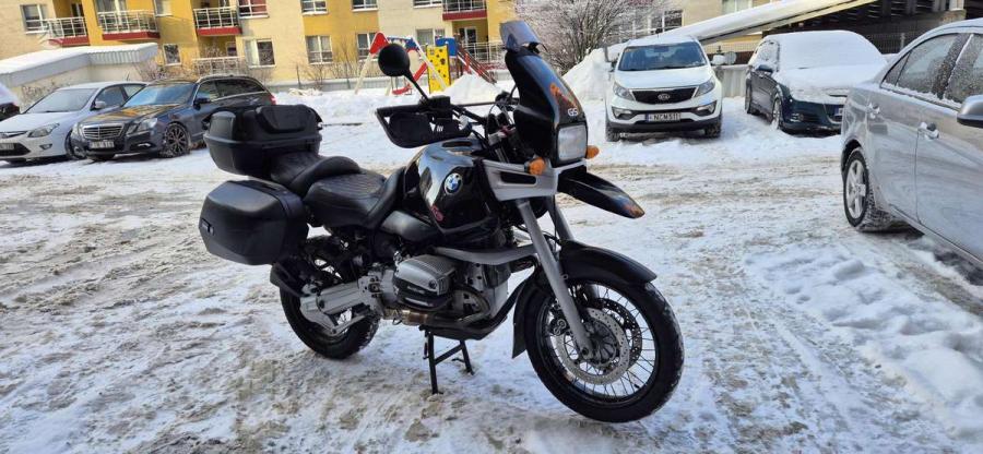 Черный БМВ R 1100GS 1998 в Вильнюс, объемом двигателя 1.10 л и пробегом 109 тыс. км за 2600 €, фото 3 на AUTOMOTO.COM.LV