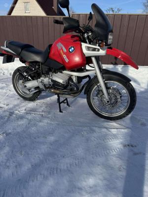 Red BMW R 1100GS 1995 in Raseiniai, with an engine capacity of 1.10 L and mileage of 100 thousand km for 2300 €, photo  on AUTOMOTO.COM.LV
