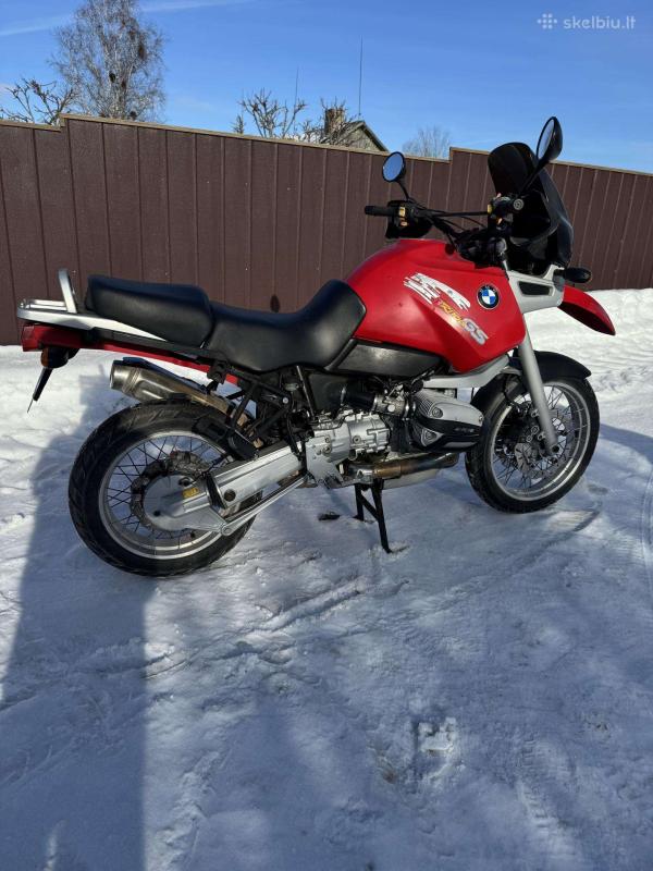 Sarkans BMW R 1100GS 1995 Raseiniai, ar dzinēja tilpumu 1.10 L un nobraukumu 100 tūkst. km par 2300 €, foto 2 vietnē AUTOMOTO.COM.LV