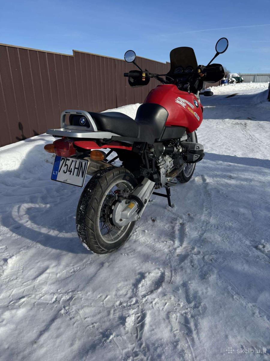 Sarkans BMW R 1100GS 1995 Raseiniai, ar dzinēja tilpumu 1.10 L un nobraukumu 100 tūkst. km par 2300 €, foto 3 vietnē AUTOMOTO.COM.LV