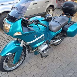 Green BMW R 1100RS 1994 in Panevezys, with an engine capacity of 1.10 L and mileage of 156 thousand km for 2100 €, photo 5 on AUTOMOTO.COM.LV