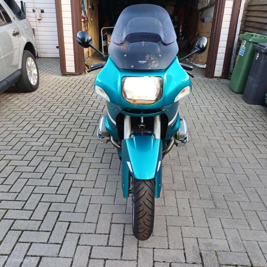 Green BMW R 1100RS 1994 in Panevezys, with an engine capacity of 1.10 L and mileage of 156 thousand km for 2100 €, photo 16 on AUTOMOTO.COM.LV