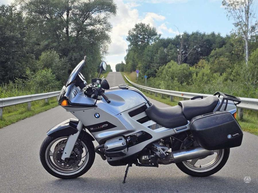Grey BMW R 1100RS 2000 in Vilnius, with an engine capacity of 1.10 L and mileage of 146 thousand km for 1250 €, photo 3 on AUTOMOTO.COM.LV