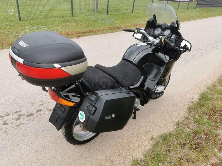 Melns BMW R 1100RT 2000 Jurbarkas, ar dzinēja tilpumu 1.10 L un nobraukumu 85 tūkst. km par 1400 €, foto 6 vietnē AUTOMOTO.COM.LV