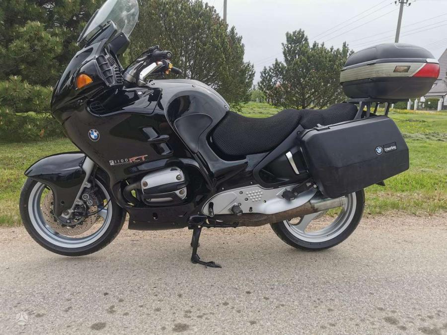 Melns BMW R 1100RT 2000 Jurbarkas, ar dzinēja tilpumu 1.10 L un nobraukumu 85 tūkst. km par 1400 €, foto 12 vietnē AUTOMOTO.COM.LV
