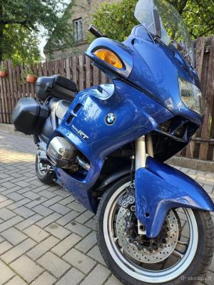Zils BMW R 1100RT 1996 Šauļi, ar dzinēja tilpumu 1.09 L un nobraukumu 117 tūkst. km par 2200 €, foto  vietnē AUTOMOTO.COM.LV