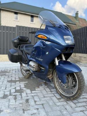 Синий БМВ R 1100RT 1996 в Алитус, объемом двигателя 1.10 л и пробегом 130 тыс. км за 1700 €, фото  на AUTOMOTO.COM.LV