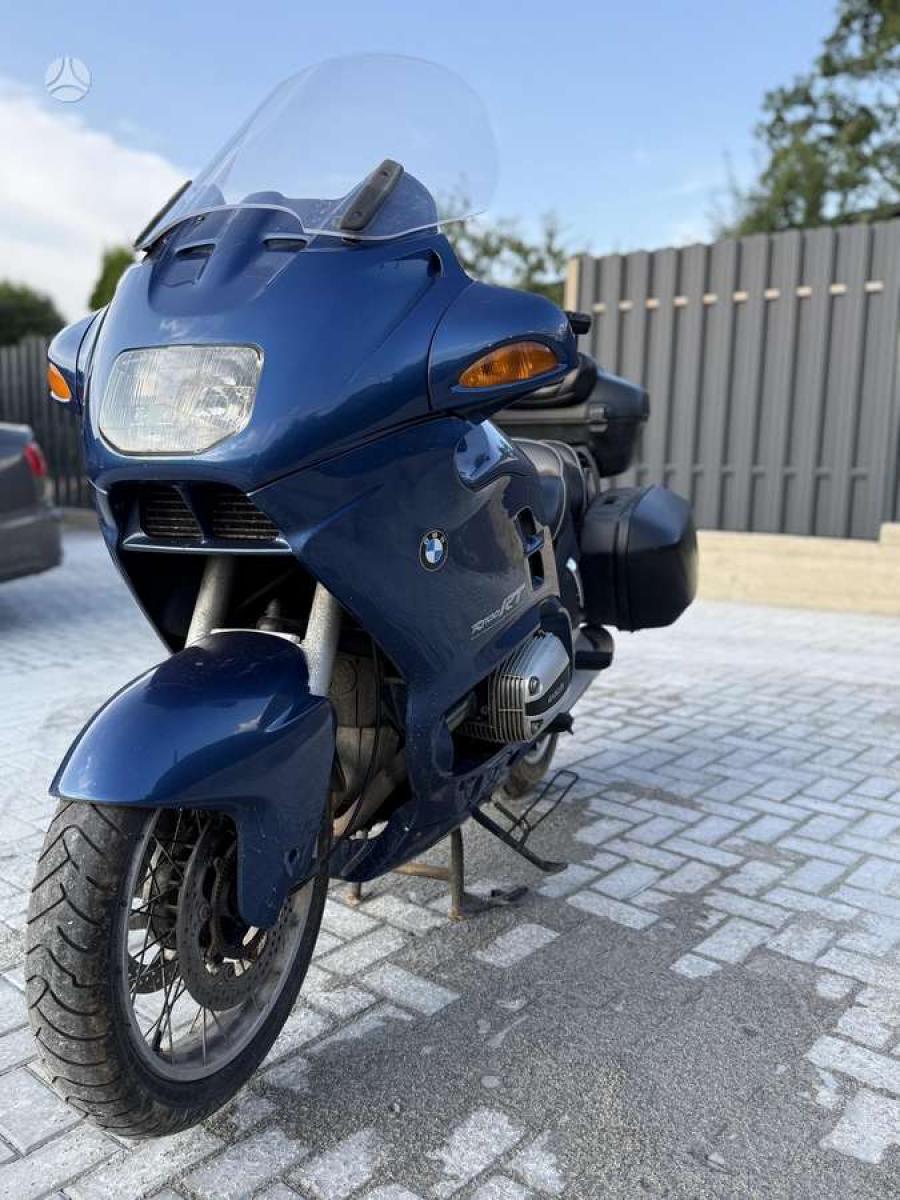 Синий БМВ R 1100RT 1996 в Алитус, объемом двигателя 1.10 л и пробегом 130 тыс. км за 1700 €, фото 4 на AUTOMOTO.COM.LV