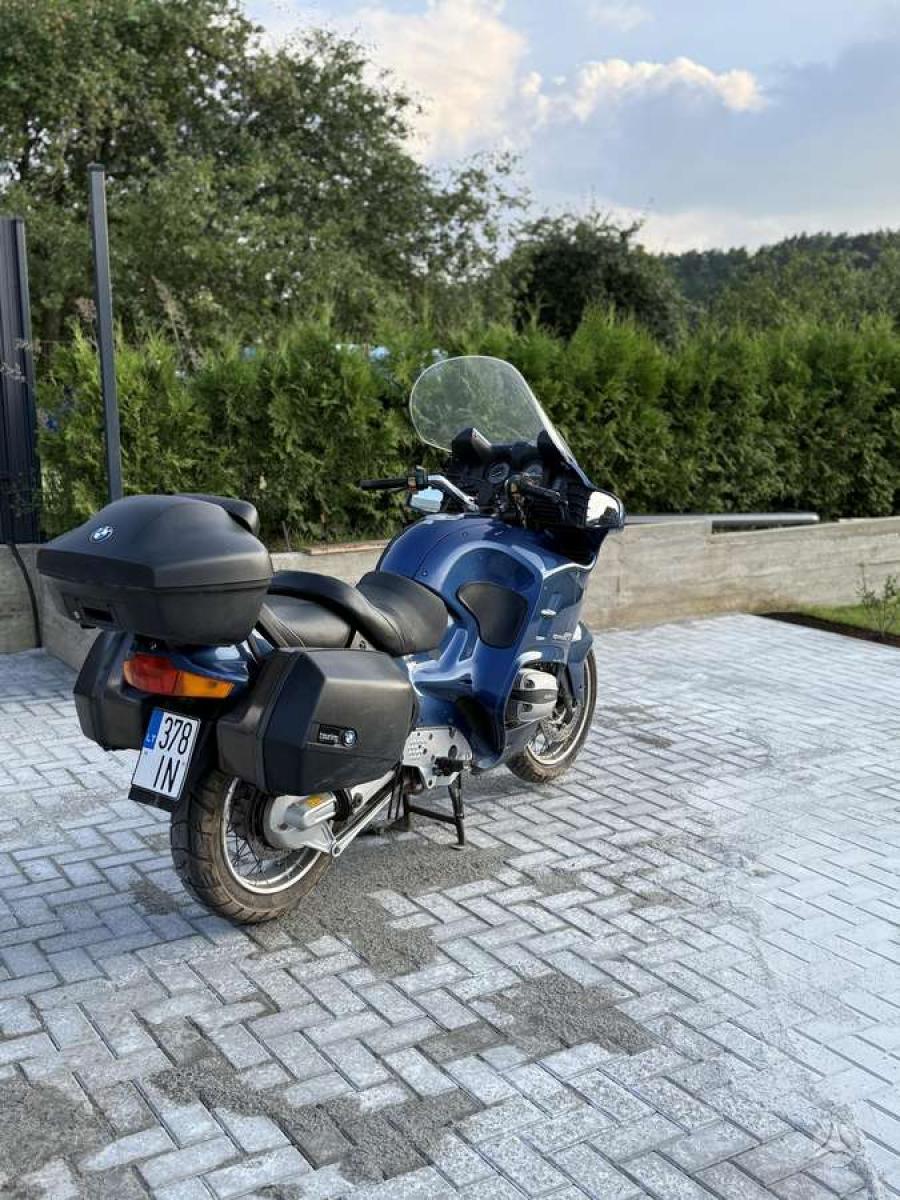 Синий БМВ R 1100RT 1996 в Алитус, объемом двигателя 1.10 л и пробегом 130 тыс. км за 1700 €, фото 6 на AUTOMOTO.COM.LV