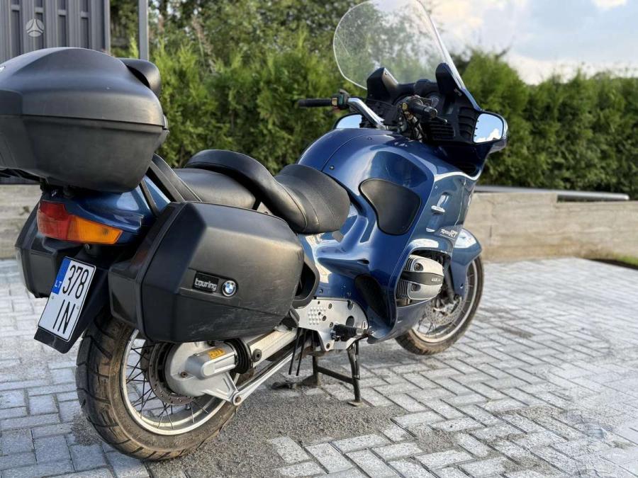 Синий БМВ R 1100RT 1996 в Алитус, объемом двигателя 1.10 л и пробегом 130 тыс. км за 1700 €, фото 10 на AUTOMOTO.COM.LV