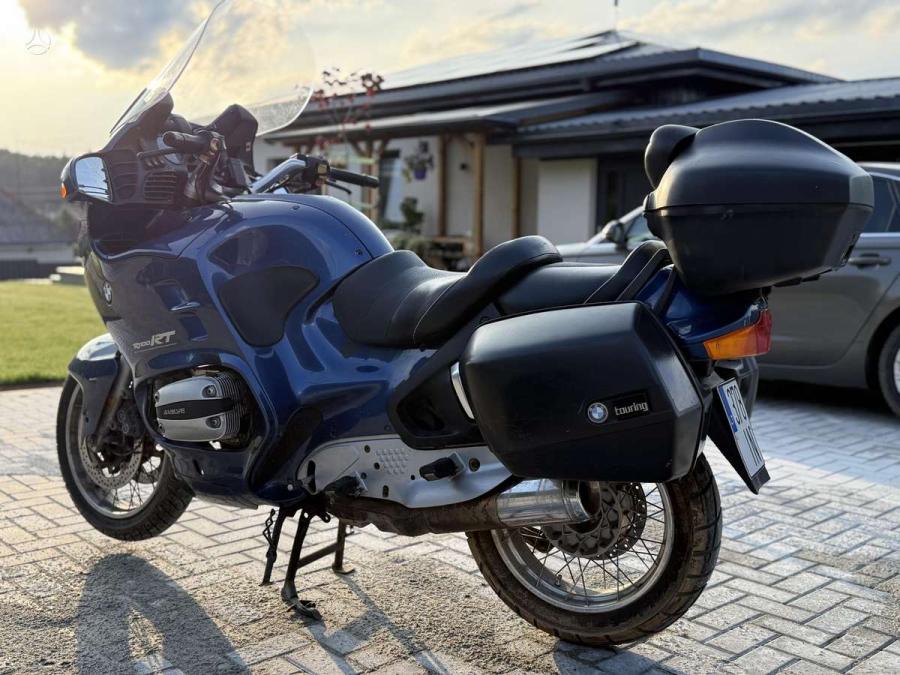 Синий БМВ R 1100RT 1996 в Алитус, объемом двигателя 1.10 л и пробегом 130 тыс. км за 1700 €, фото 11 на AUTOMOTO.COM.LV