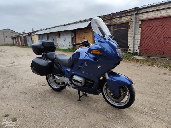 Zils BMW R 1100RT 1999 Šilalė, ar dzinēja tilpumu 1.10 L un nobraukumu 78 tūkst. km par 1600 €, foto 3 vietnē AUTOMOTO.COM.LV