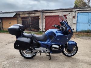 Zils BMW R 1100RT 1999 Šilalė, ar dzinēja tilpumu 1.10 L un nobraukumu 78 tūkst. km par 1600 €, foto 5 vietnē AUTOMOTO.COM.LV