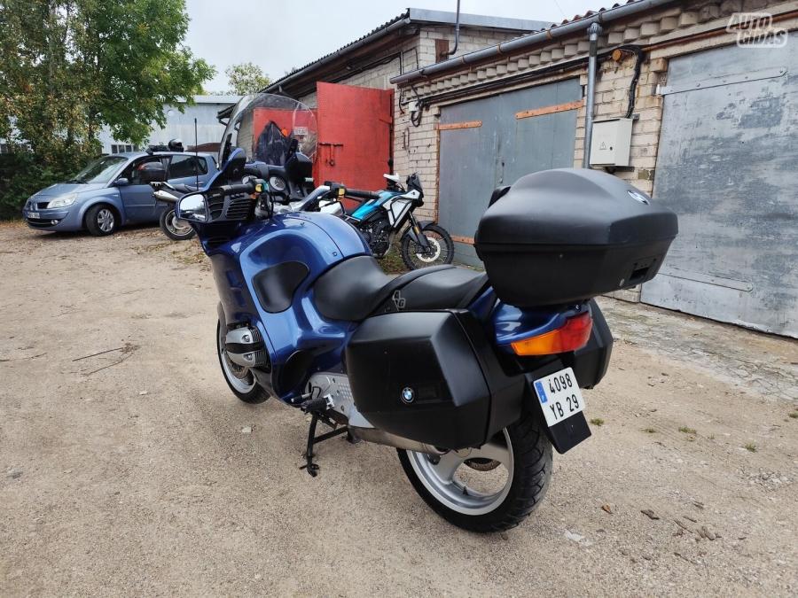 Zils BMW R 1100RT 1999 Šilalė, ar dzinēja tilpumu 1.10 L un nobraukumu 78 tūkst. km par 1600 €, foto 6 vietnē AUTOMOTO.COM.LV
