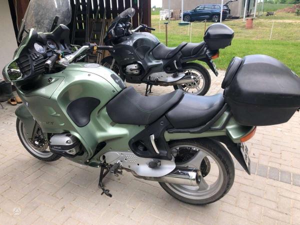 Zaļš BMW R 1100RT 1999 Kauņa, ar dzinēja tilpumu 1.10 L un nobraukumu 139 tūkst. km par 1300 €, foto 4 vietnē AUTOMOTO.COM.LV