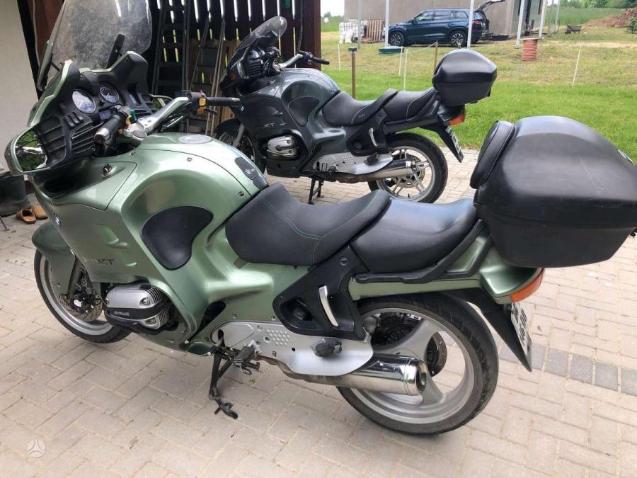 Green BMW R 1100RT 1999 in Kaunas, with an engine capacity of 1.10 L and mileage of 139 thousand km for 1300 €, photo 5 on AUTOMOTO.COM.LV