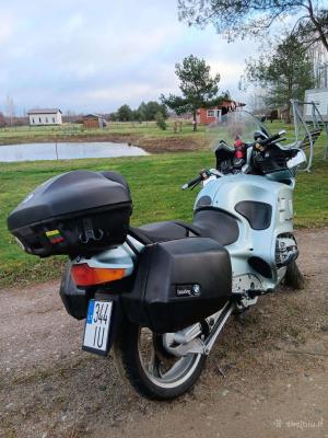Grey BMW R 1100RT 1998 in Klaipeda, with an engine capacity of 1.09 L and mileage of 80 thousand km for 1999 €, photo 3 on AUTOMOTO.COM.LV