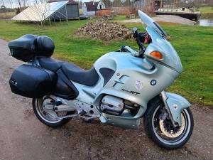 Grey BMW R 1100RT 1998 in Klaipeda, with an engine capacity of 1.10 L and mileage of 80 thousand km for 1999 €, photo  on AUTOMOTO.COM.LV