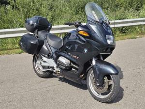 Pelēks BMW R 1100RT 1998 Viļņa, ar dzinēja tilpumu 1.10 L un nobraukumu 134 tūkst. km par 1250 €, foto 3 vietnē AUTOMOTO.COM.LV