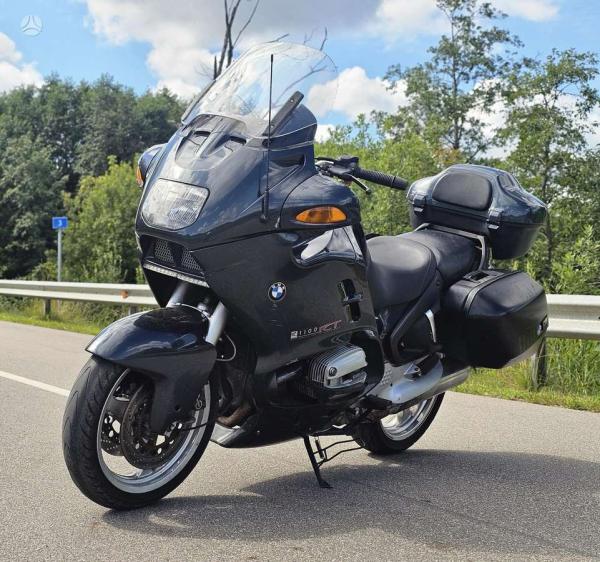 BMW R 1100RT 1998 Viļņa vietnē Pelēks BMW R 1100RT 1998 Viļņa, ar dzinēja tilpumu 1.10 L un nobraukumu 134 tūkst. km par 1250 €, foto 5 vietnē AUTOMOTO.COM.LV