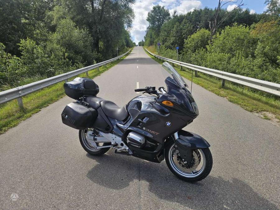 Pelēks BMW R 1100RT 1998 Viļņa, ar dzinēja tilpumu 1.10 L un nobraukumu 134 tūkst. km par 1250 €, foto 8 vietnē AUTOMOTO.COM.LV