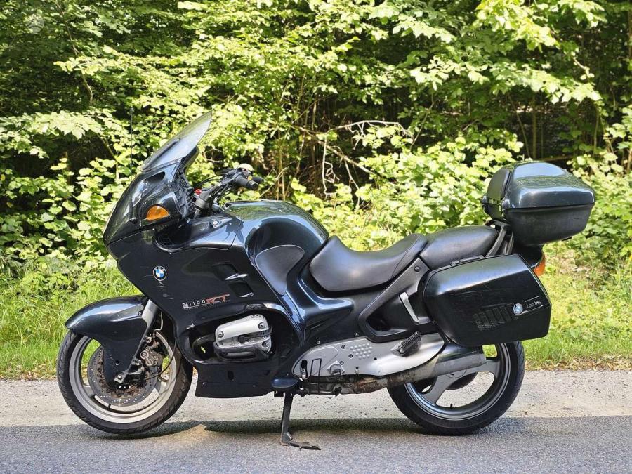 Pelēks BMW R 1100RT 1998 Viļņa, ar dzinēja tilpumu 1.10 L un nobraukumu 134 tūkst. km par 1250 €, foto 9 vietnē AUTOMOTO.COM.LV