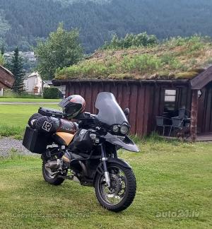 Черный БМВ R 1150GS 2001 в Пылва, объемом двигателя 1.13 л и пробегом 119 тыс. км за 3399 €, фото  на AUTOMOTO.COM.LV