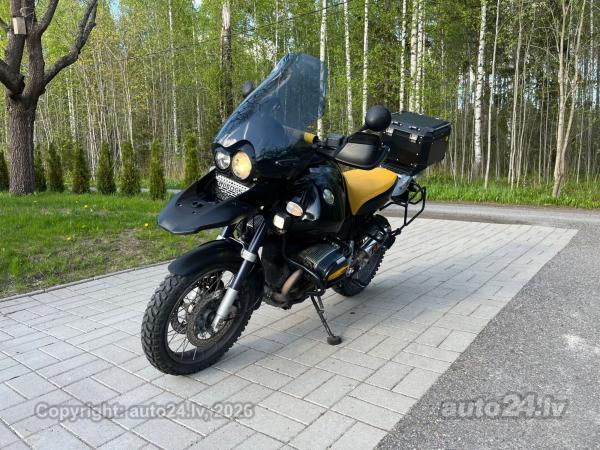 Черный БМВ R 1150GS 2001 в Пылва, объемом двигателя 1.13 л и пробегом 119 тыс. км за 3399 €, фото 3 на AUTOMOTO.COM.LV