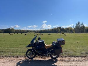 Черный БМВ R 1150GS 2001 в Пылва, объемом двигателя 1.13 л и пробегом 119 тыс. км за 3399 €, фото 16 на AUTOMOTO.COM.LV