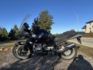 Melns BMW R 1150GS 2003 Klaipėda, ar dzinēja tilpumu 1.15 L un nobraukumu 79 tūkst. km par 3000 €, foto  vietnē AUTOMOTO.COM.LV