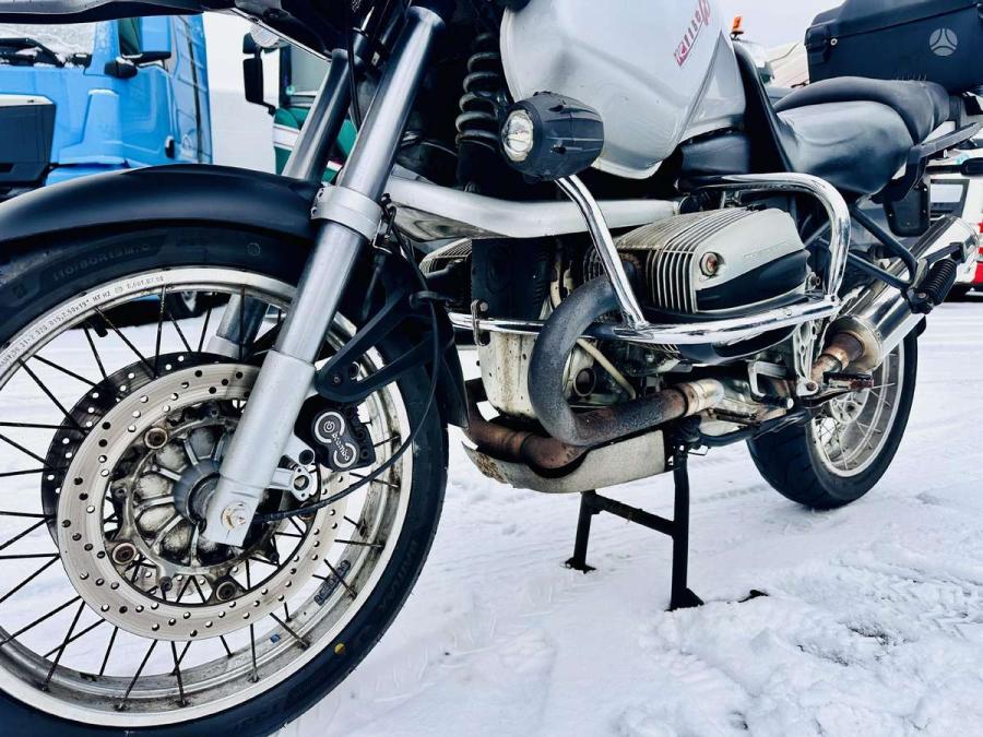 Pelēks BMW R 1150GS 1999 Viļņa, ar dzinēja tilpumu 1.15 L un nobraukumu 88 tūkst. km par 2900 €, foto 14 vietnē AUTOMOTO.COM.LV