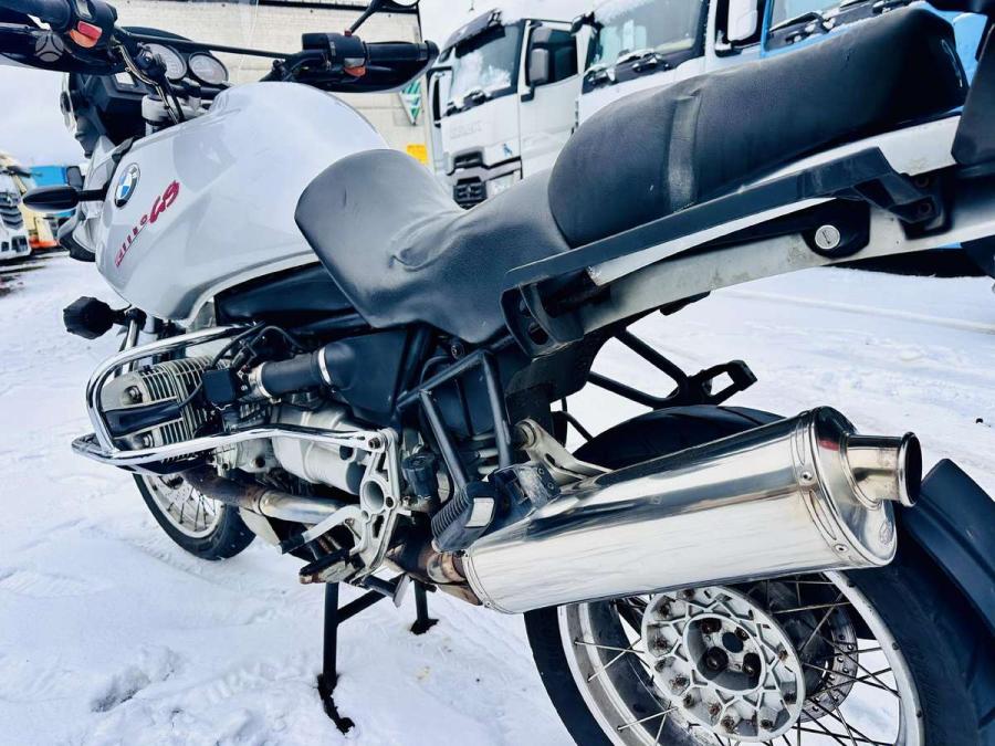 Grey BMW R 1150GS 1999 in Vilnius, with an engine capacity of 1.15 L and mileage of 88 thousand km for 2900 €, photo 15 on AUTOMOTO.COM.LV