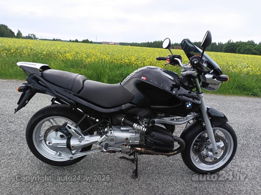 Черный БМВ R 1150R 2001 в Тарту, объемом двигателя 1.13 л и пробегом 67 тыс. км за 2690 €, фото 6 на AUTOMOTO.COM.LV