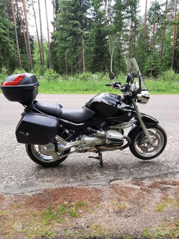 Melns BMW R 1150R 2002 Viļņa, ar dzinēja tilpumu 1.15 L un nobraukumu 105 tūkst. km par 2350 €, foto 1 vietnē AUTOMOTO.COM.LV