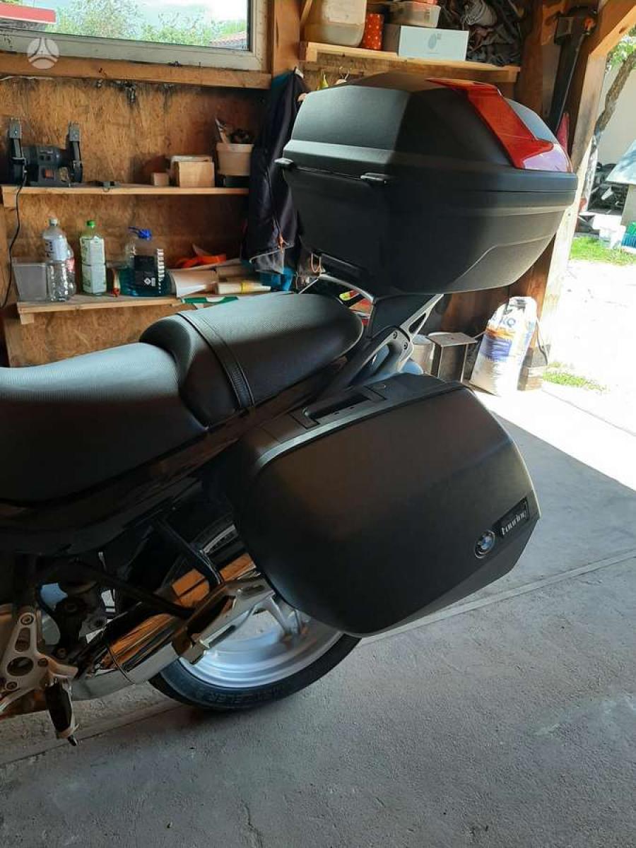 Black BMW R 1150R 2002 in Vilnius, with an engine capacity of 1.15 L and mileage of 105 thousand km for 2350 €, photo 8 on AUTOMOTO.COM.LV
