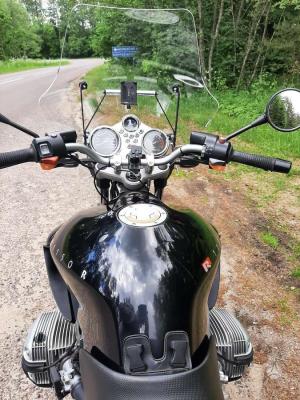 Black BMW R 1150R 2002 in Vilnius, with an engine capacity of 1.15 L and mileage of 105 thousand km for 2350 €, photo 15 on AUTOMOTO.COM.LV